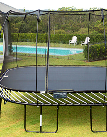 Inground vs. Above Ground Trampolines in your backyard | Springfree® Trampoline